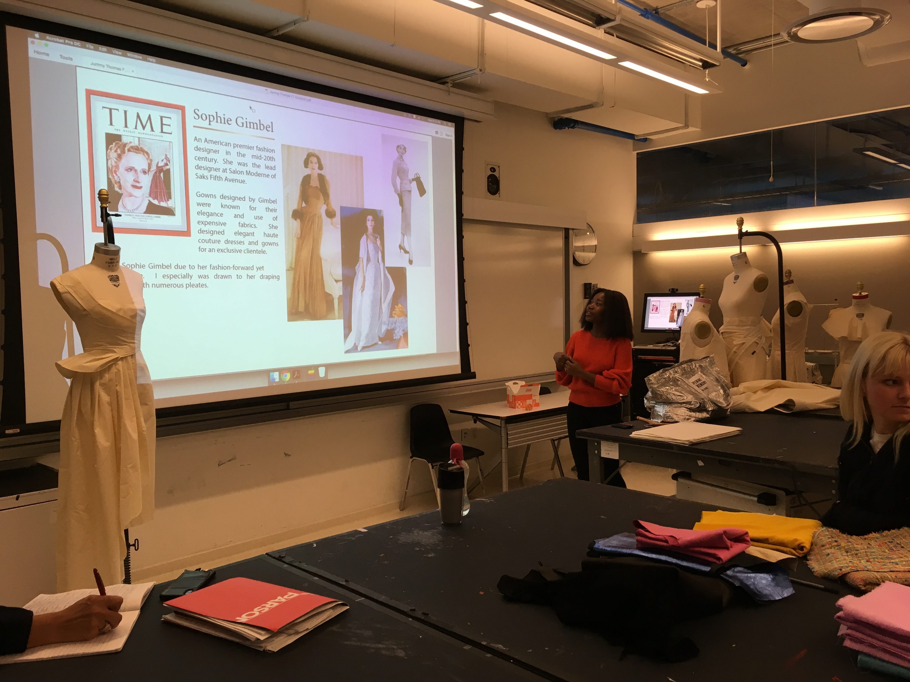 AAS Fashion Design Inside look at our Couture Studio Class! - AAS ...