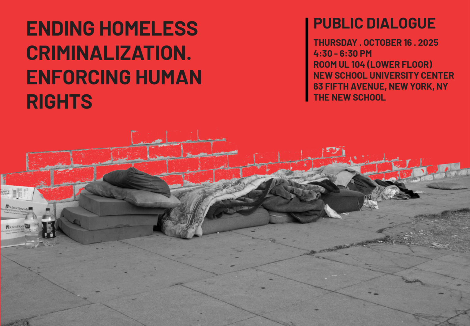 ENDING HOMELESS CRIMINALIZATION. ENFORCING HUMAN RIGHTS - PARSONS ...